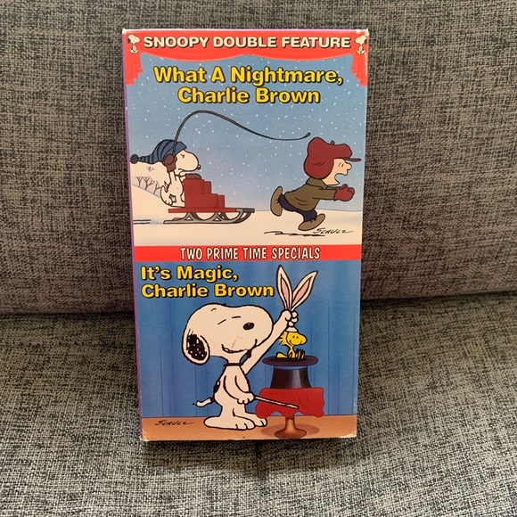 Other | Snoopy Double Feature Vhs | Poshmark